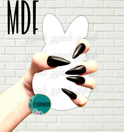 MDF - Nail prop Bunny – GGSublimation