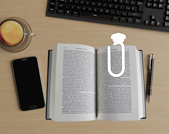 MDF - Dog head bookmark clip 10pc Bundle Price [ SIZE 1.810 x 4.300 ...