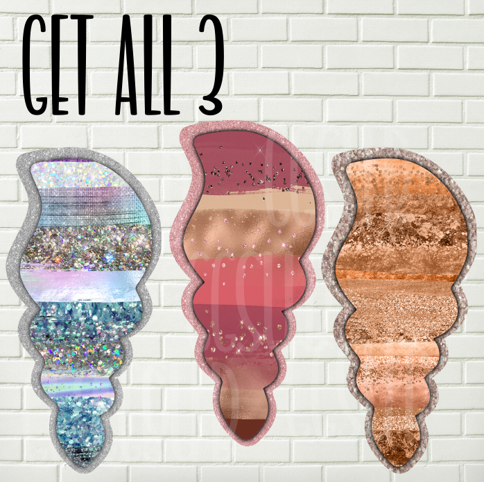 Digital design- Glitter shell set 1 – GGSublimation
