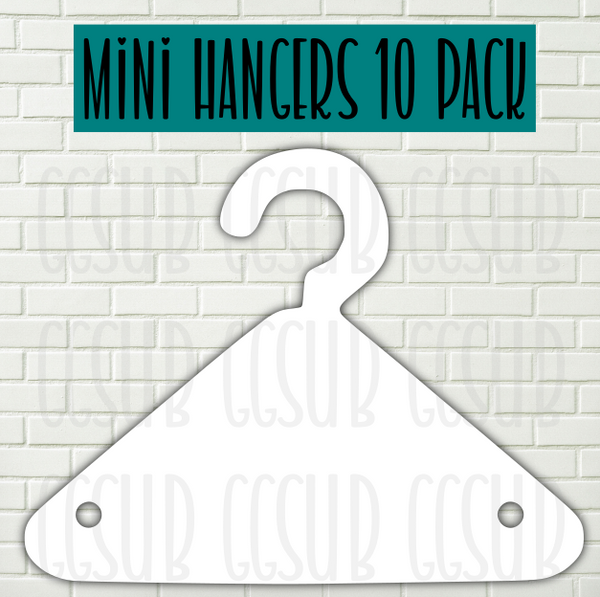 Mini hangers- [10 pack bundle] – GGSublimation