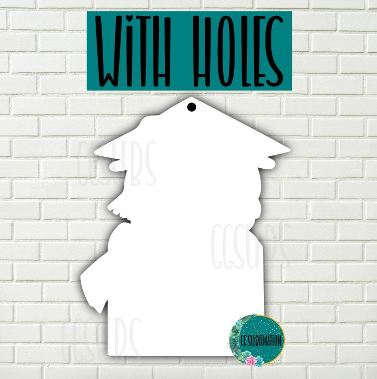 MDF - Grad owl with sign with holes 5 sizes to choose from – GGSublimation